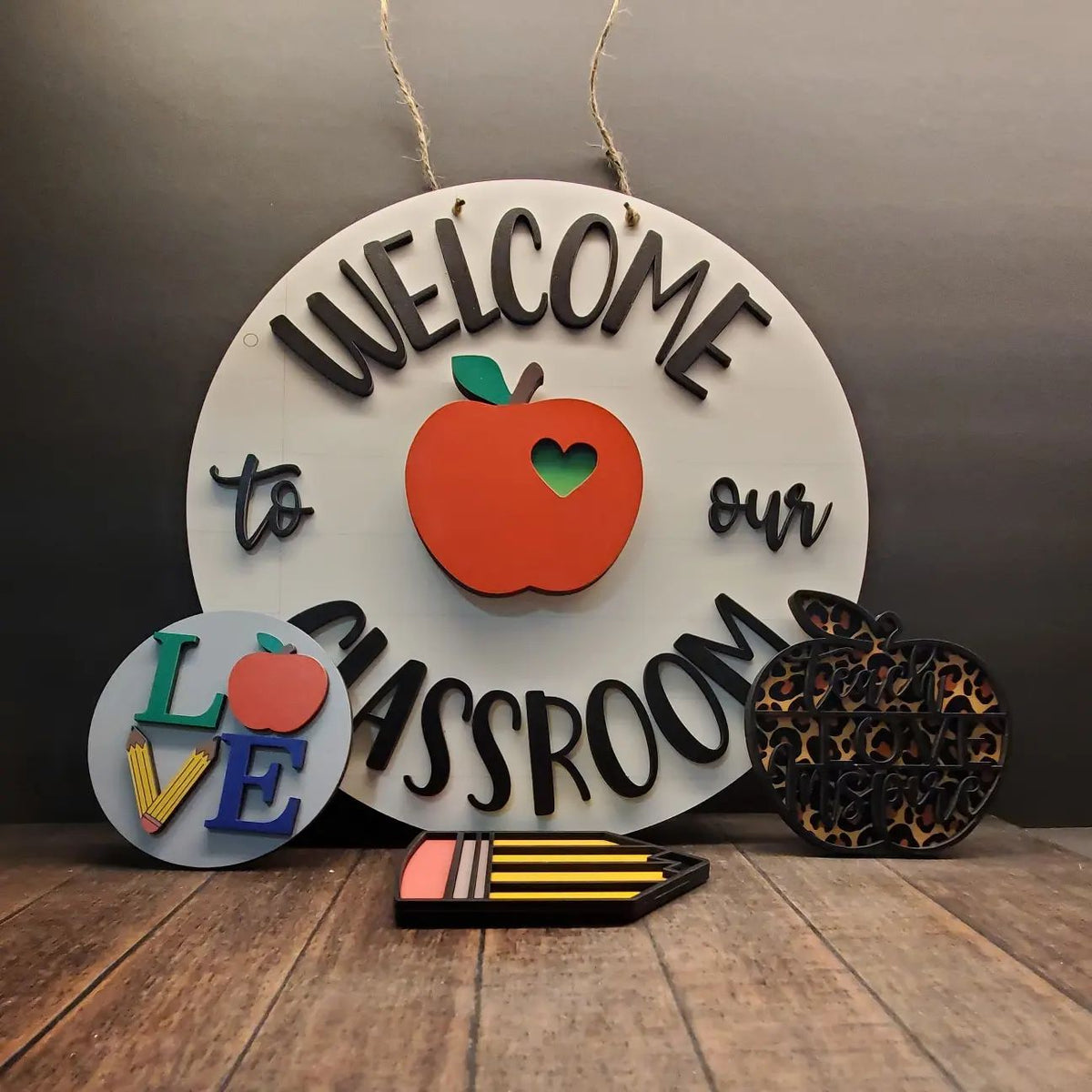 Interchangeable Classroom Sign – domscustomkingdom.com